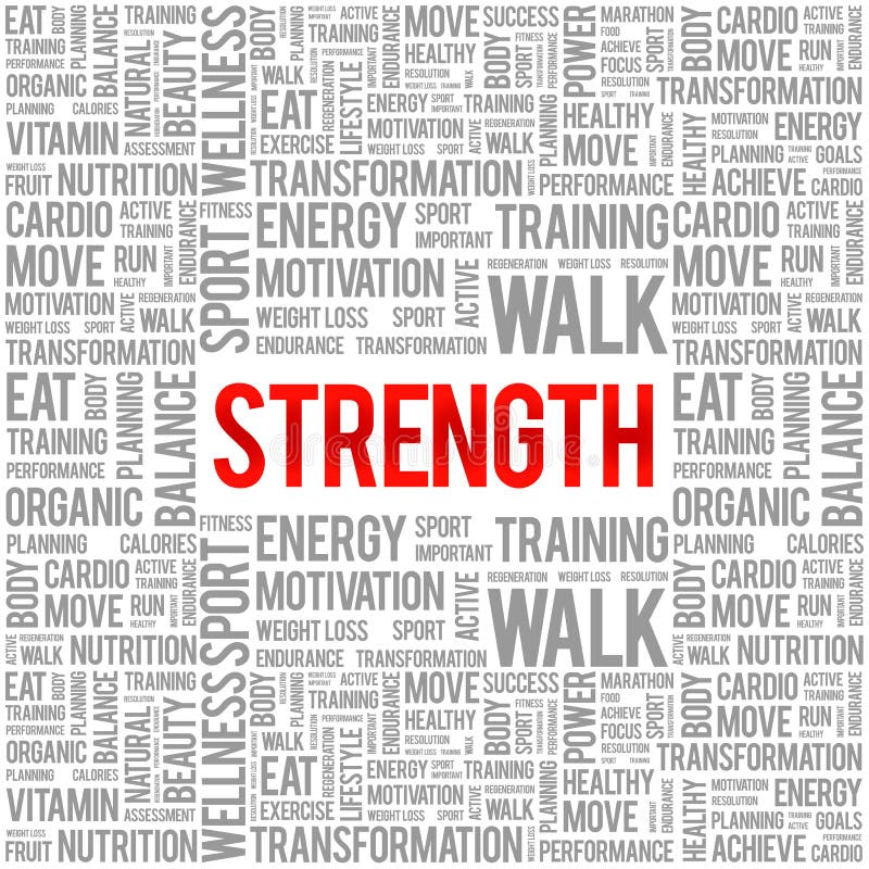 Strength Word Stock Illustrations – 8,472 Strength Word Stock ...