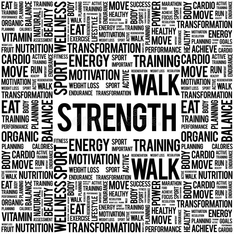 Strength Word Stock Illustrations – 10,071 Strength Word Stock ...