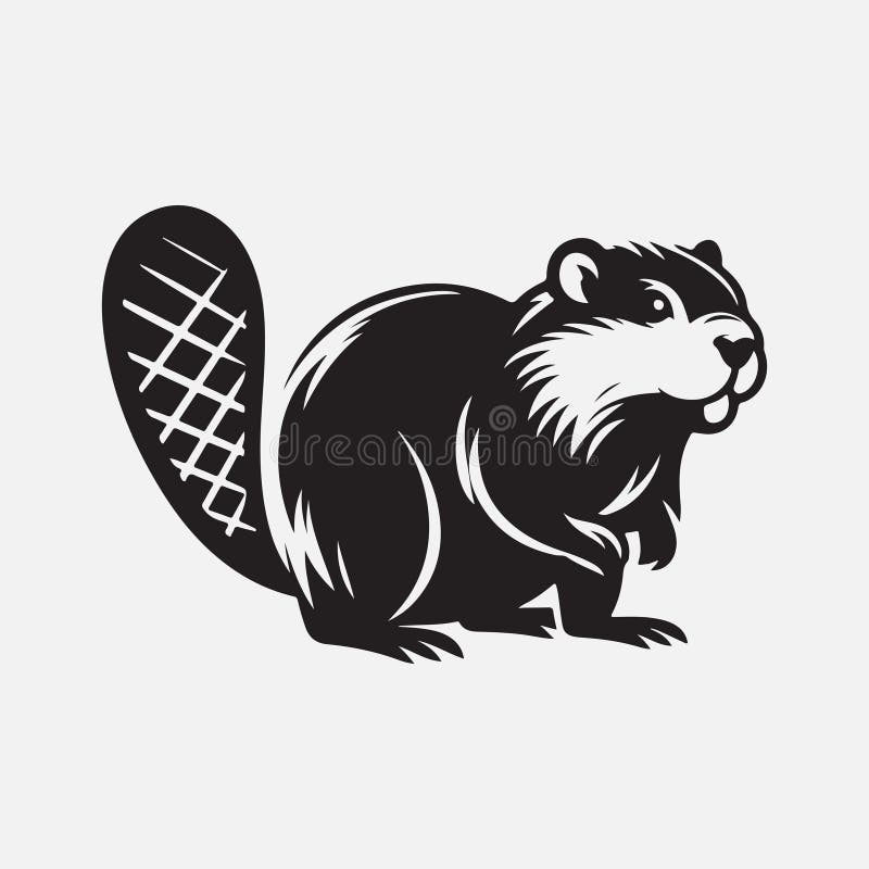 Print Stunning Beaver Silhouette Vector Designs for Your Creative ...