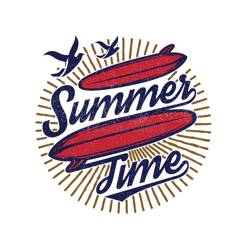 Summer Holiday Vacation Stickers Labels Stock Photos - Free & Royalty ...