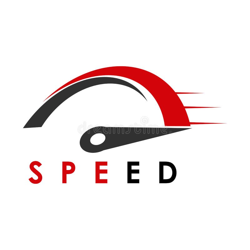 Symbol of Speed Logo Design.vector Icon Stock Vector - Illustration of ...