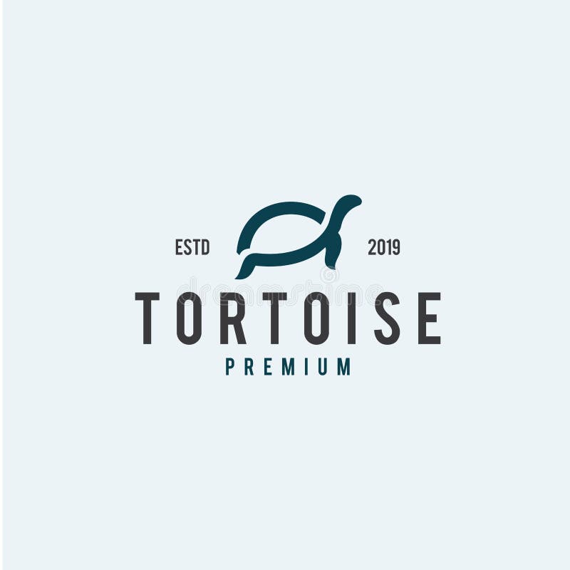 Tortoise Logo Design Template Inspiration Stock Vector - Illustration ...