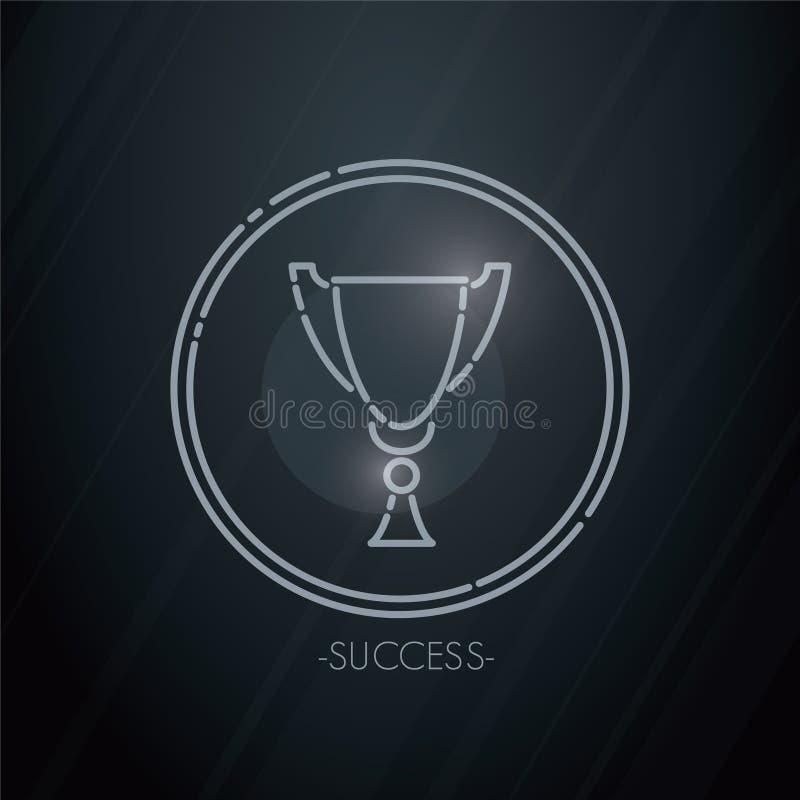 Print stock vector. Illustration of prize, shape, successful - 187494257