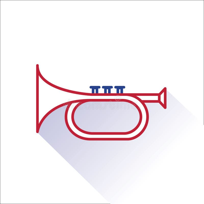 Long Trumpets Stock Illustrations – 17 Long Trumpets Stock ...