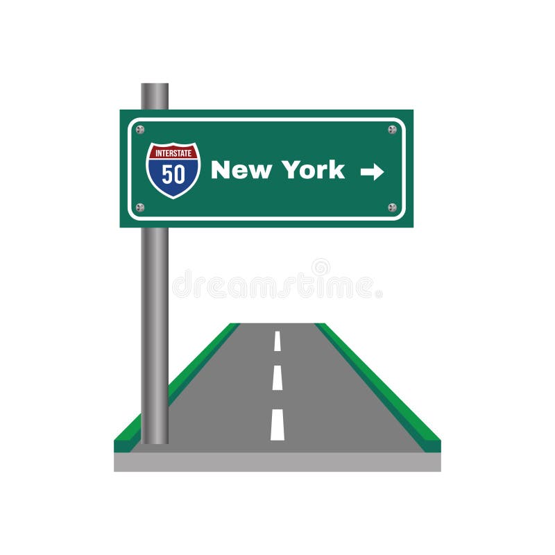 Interstate 29 Route Sign. Vector Illustration Decorative Design Stock ...