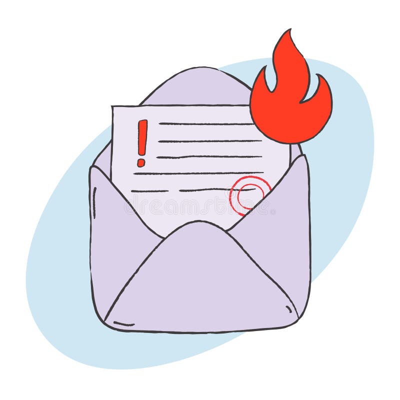 Envelope Fire Stock Illustrations – 2,138 Envelope Fire Stock ...