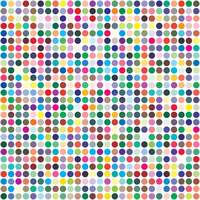 Vector Color Palette. 729 Different Colors Stock Illustration ...