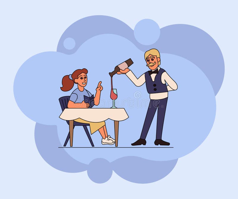 Cartoon Customer Serving Stock Illustrations – 453 Cartoon Customer ...