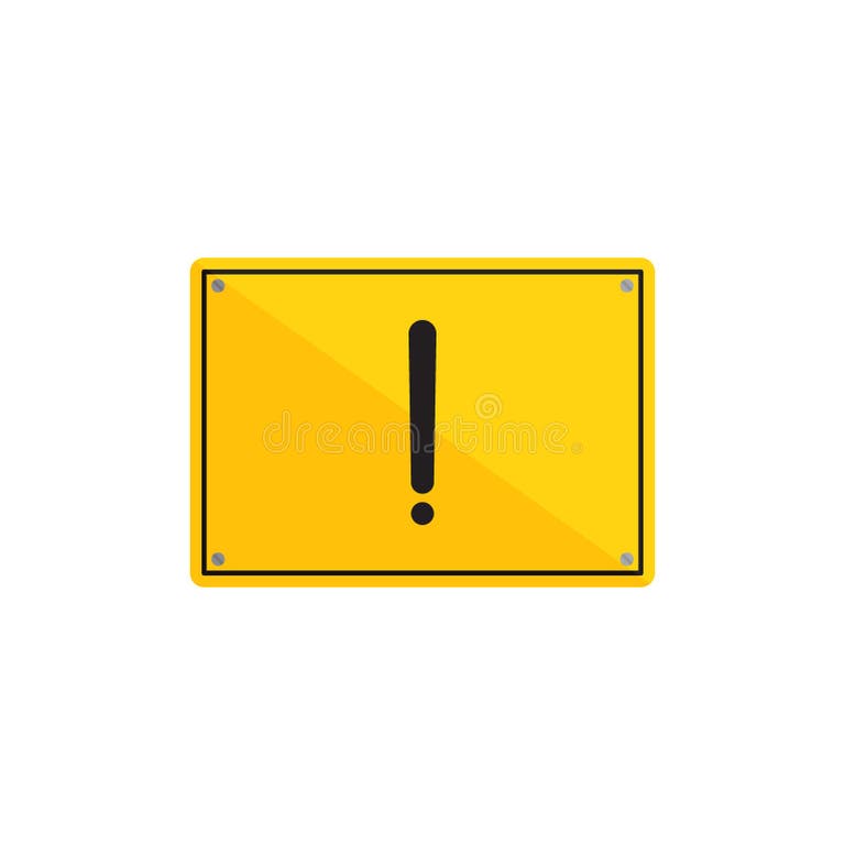 Print stock vector. Illustration of beware, post, danger - 92508540