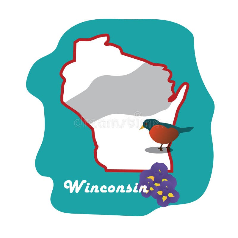 Print stock vector. Illustration of robin, maps, famous - 187495418