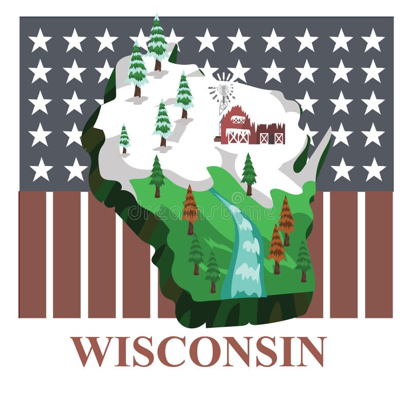 Print stock vector. Illustration of farms, star, template - 186835200