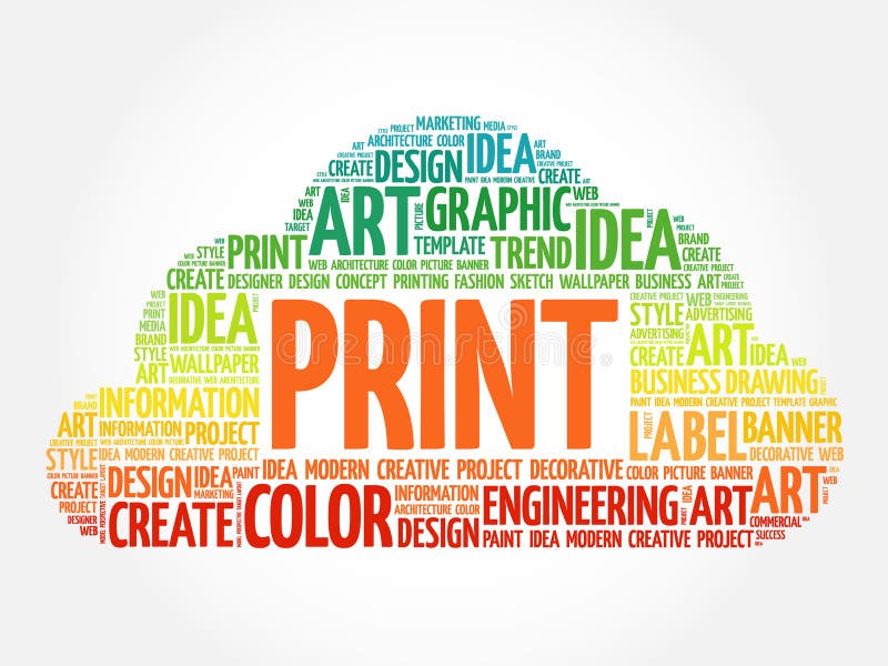 Print Copy Word Cloud Stock Illustrations – 110 Print Copy Word Cloud ...