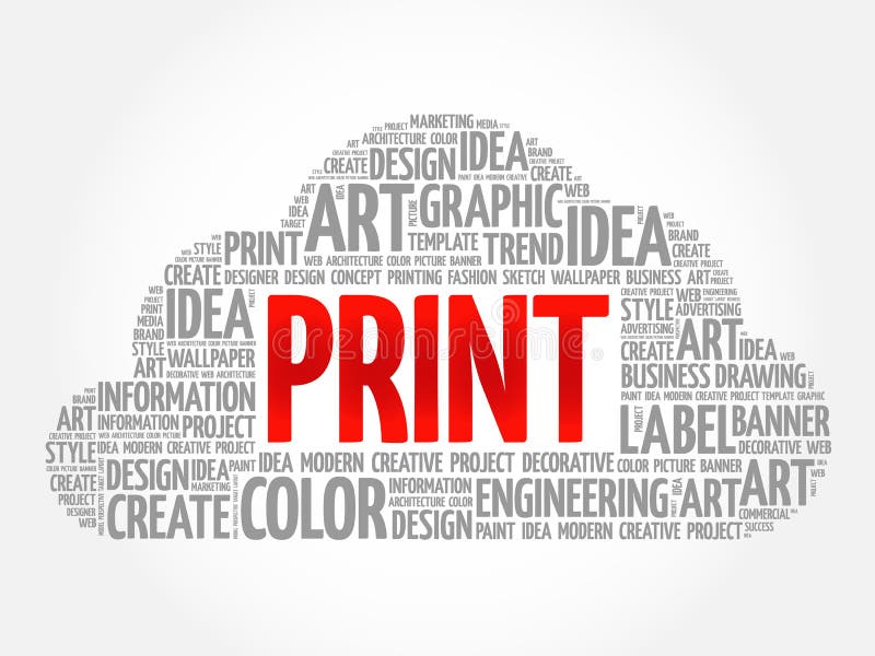 Print Copy Word Cloud Stock Illustrations – 110 Print Copy Word Cloud ...