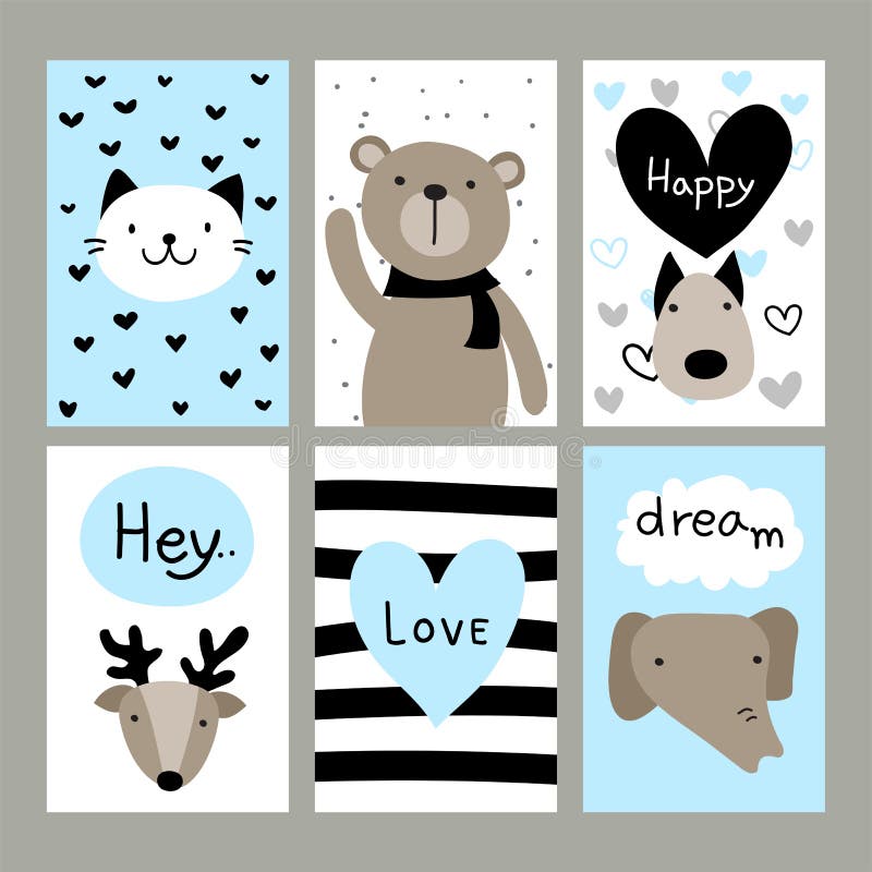 Printable Collection Vector Design Stock Vector - Illustration of note ...