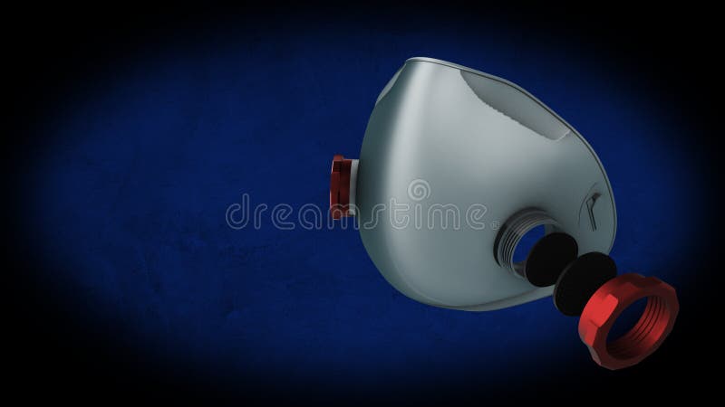 Printable face mask Dx stock illustration. Illustration of animation ...