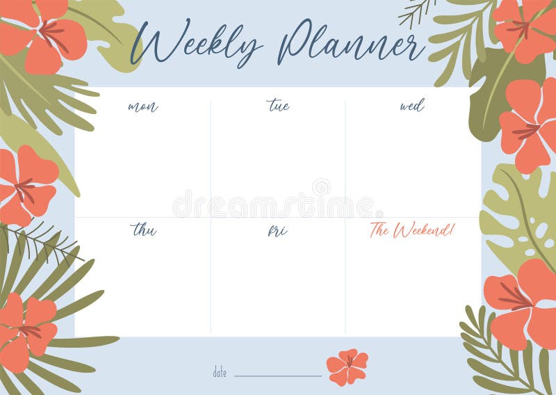 Printable Weekly Stock Illustrations – 6,115 Printable Weekly Stock ...