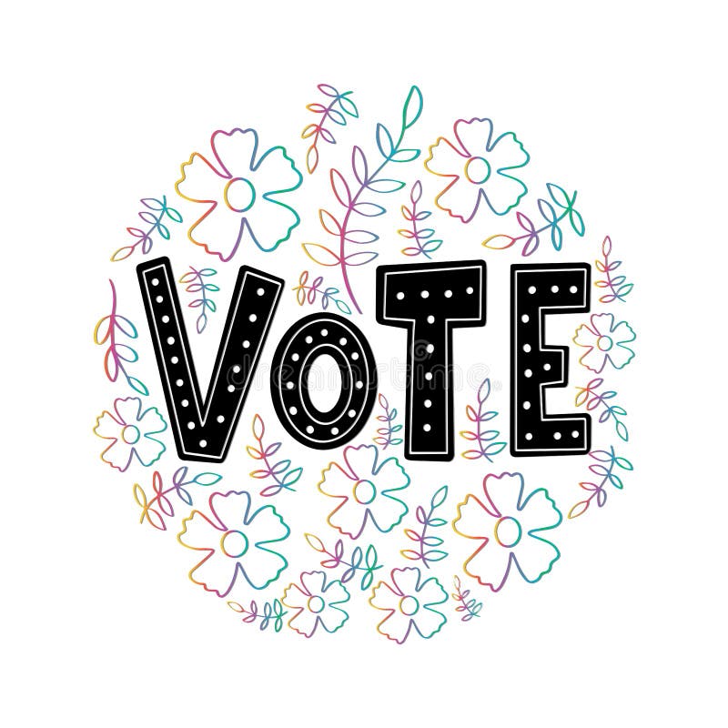 Vote Calligraphy Stock Illustrations – 659 Vote Calligraphy Stock ...