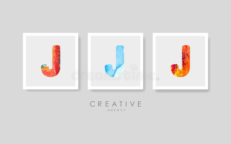 PrintContemporary Abstract Creative Hand Painted Composition Font Logo ...