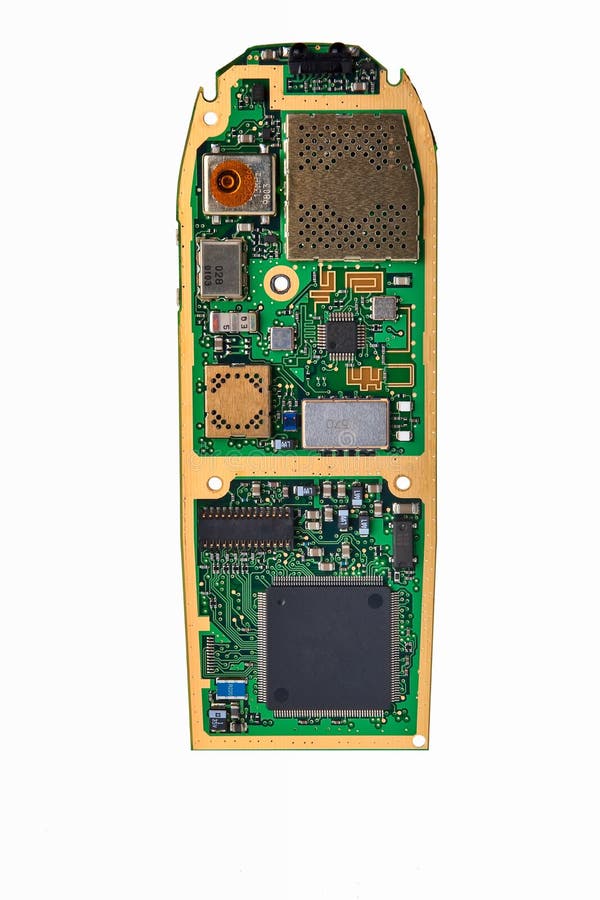 Digital mobile phone pcb. stock image. Image of high - 12326625
