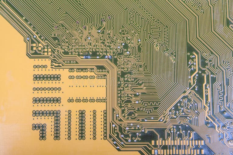 Large Green Printed Circuit Board Stock Illustrations – 49 Large Green ...