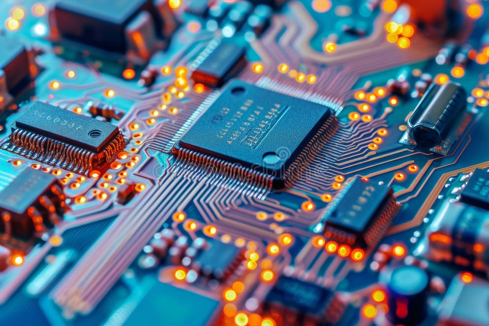 Printed Circuit Board with Advanced Processing Unit Inside Component ...