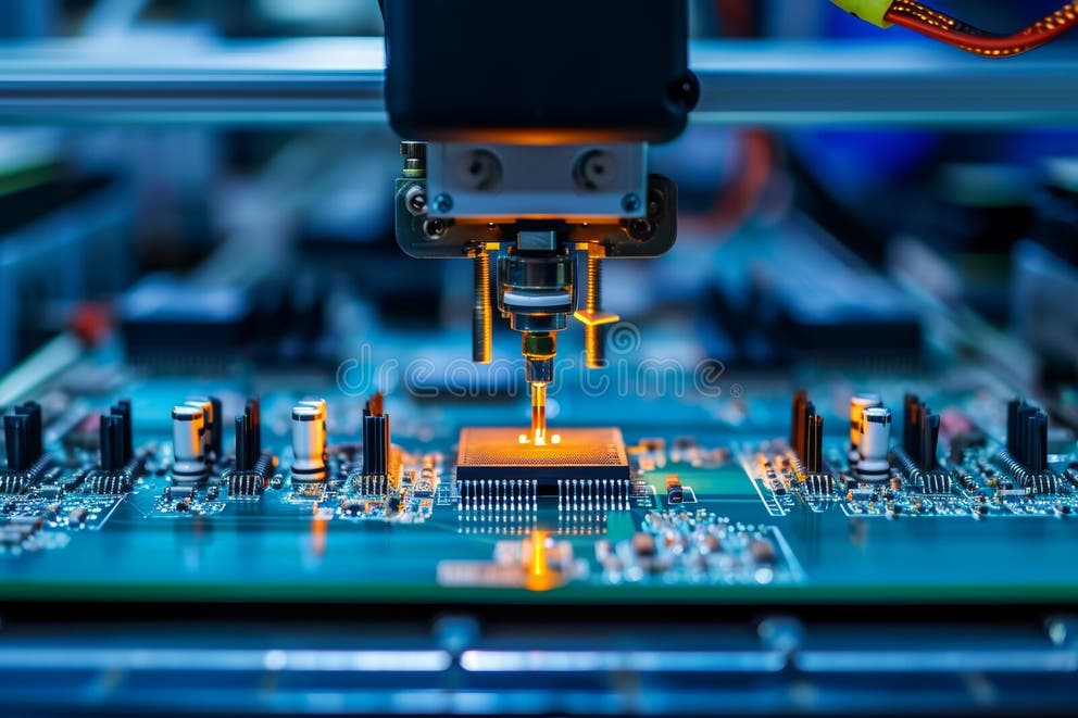 Printed Circuit Board with Advanced Processing Unit Inside Component ...