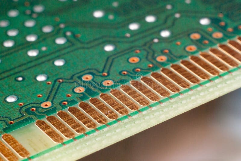 Printed-circuit-board of the Electronic Device Stock Photo - Image of ...