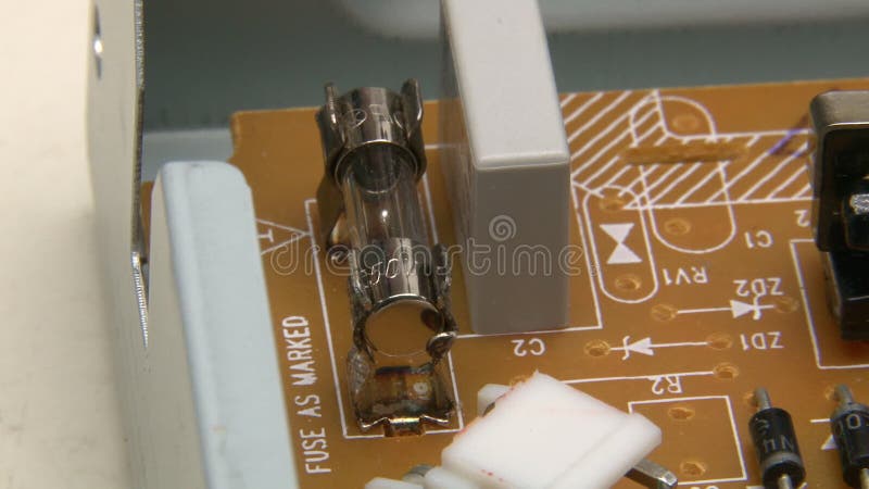 Printed Circuit Board. Visualization of Advanced Technology Concept ...