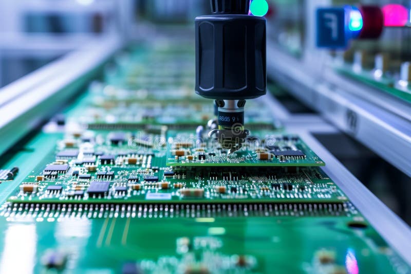 Printed Circuit Board Production Electronics Factory Research Center ...