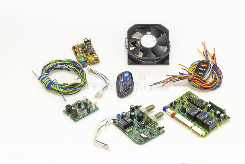 Motherboards, Microchips, Radio Components, Node Boards, Transistors ...