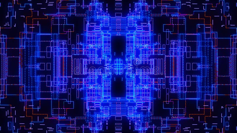 Printed Circuit Board Visualization Of Advanced Technology Concept Pcb Processor Microchip