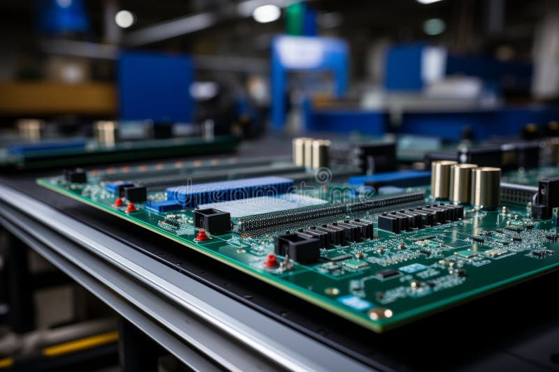 Printed Circuit Board Workshop Featuring Automated Chip Mounter for ...