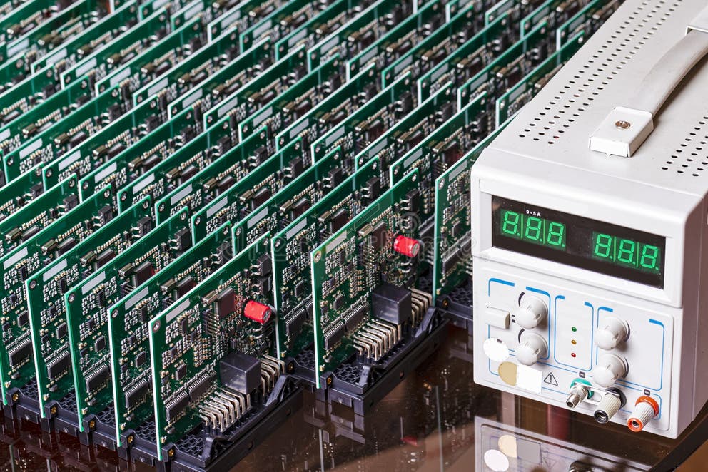 Printed Circuit Boards, Connector Termials, Testing Devices and Current ...