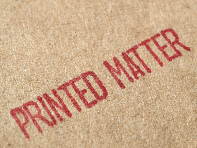 Printed matter cardboard stock photo. Image of cardboard - 9118076