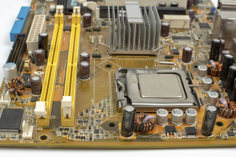 971 Computer Motherboard Top View Stock Photos - Free & Royalty-Free ...