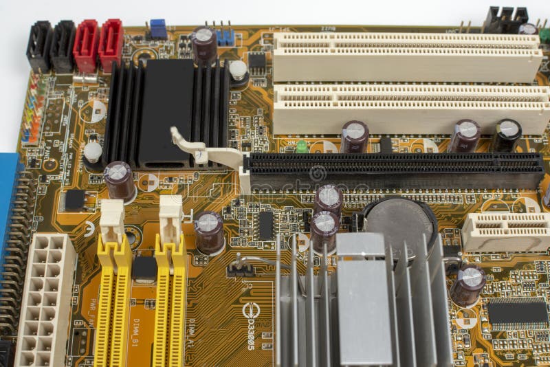 971 Computer Motherboard Top View Stock Photos - Free & Royalty-Free ...