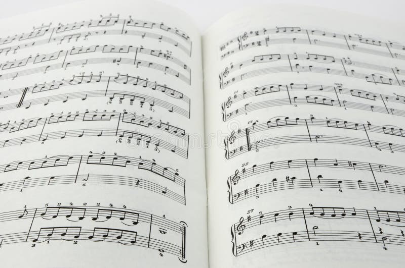 Scroll. notes stock vector. Illustration of note, music - 4323130