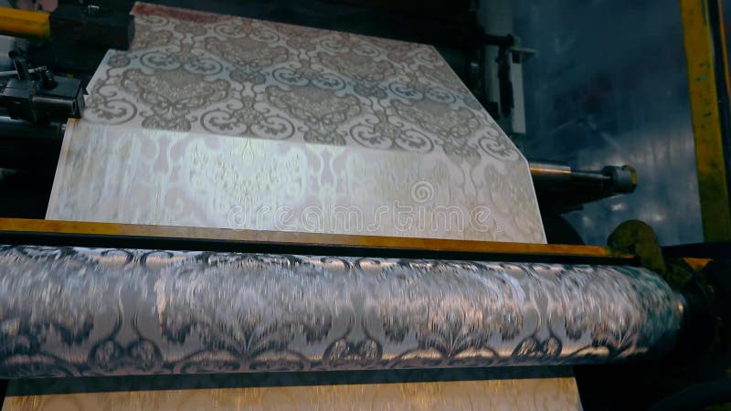 The Process of Producing Wallpaper, the Production Process in the ...