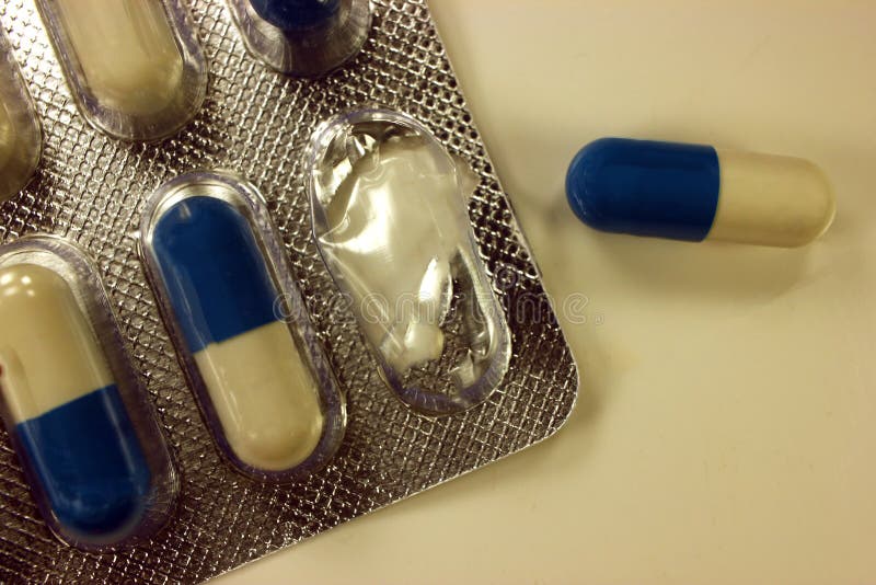 Tablets in a package stock photo. Image of package, medical - 29767174