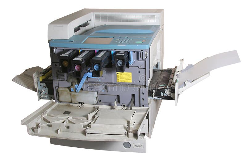 Photo printer stock photo. Image of equipment, peripheral - 32572