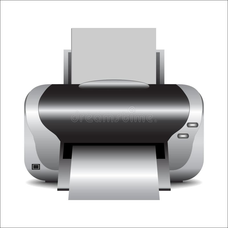 Printer stock image. Image of high, colour, display, closeup - 12540715