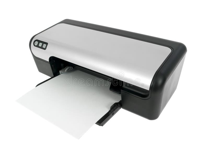 Printer stock image. Image of high, colour, display, closeup - 12540715