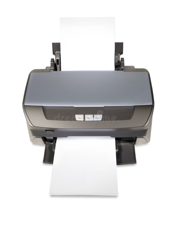 Inkjet printer stock photo. Image of printers, fine, epson - 5238772