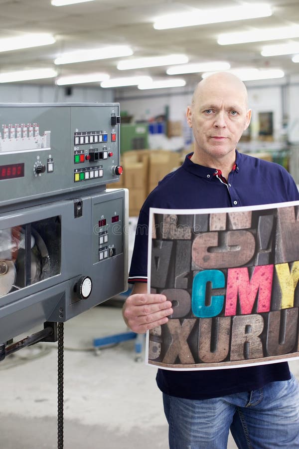 Print Room stock image. Image of colour, machinery, tool - 22444169