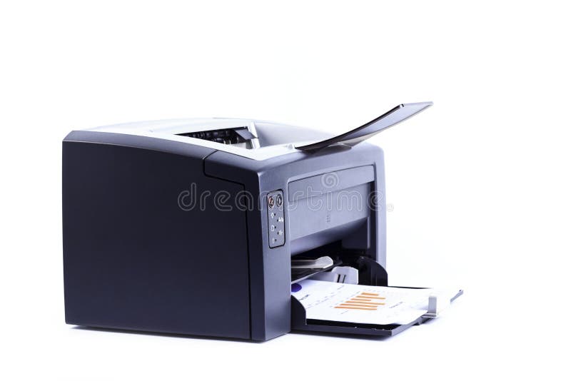 Printer in office stock photo. Image of digital, design - 36387202