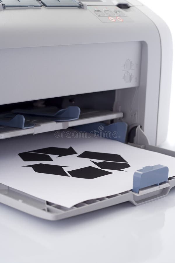 Printer stock photo. Image of recycling, office, recycle - 4724544