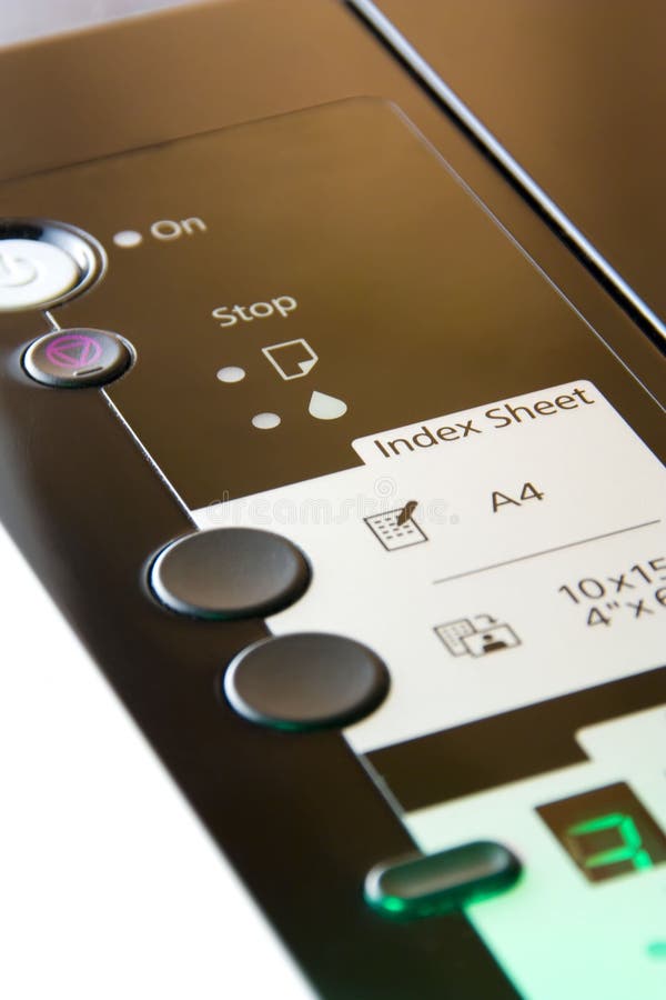 Printer Button Picture. Image: 8271696