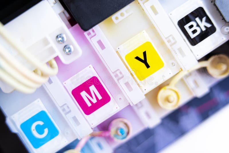 Printer in Cartridges.select Focus Editorial Photo - Image of ...