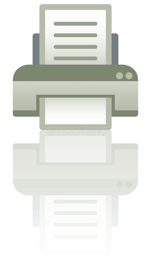 Gray printer icon stock vector. Illustration of office - 238792663