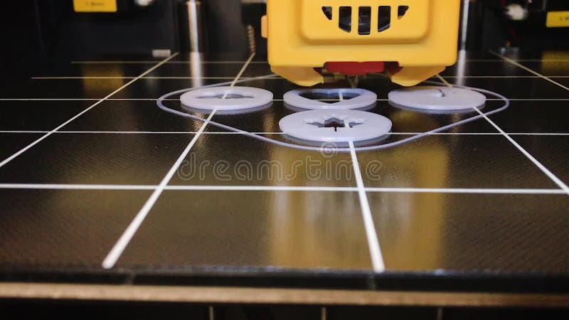 Printer 3d Device with Numerically Controlled Machine,creates Models a ...